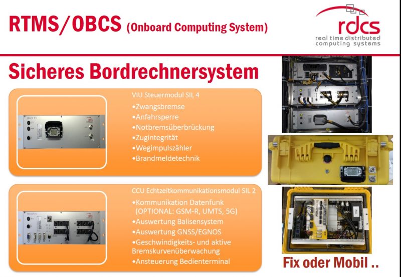 Rail Traffic Management System (RTMS) - RDCS